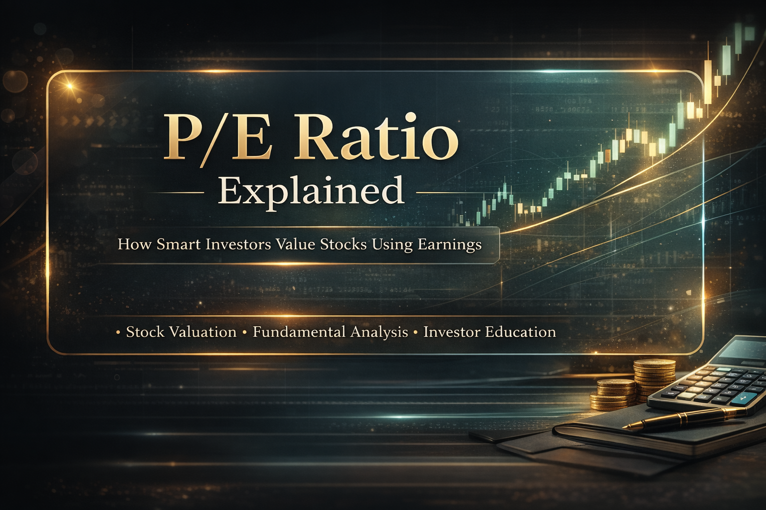 P/E Ratio Explained: Meaning, Formula, Examples & Valuation Guide